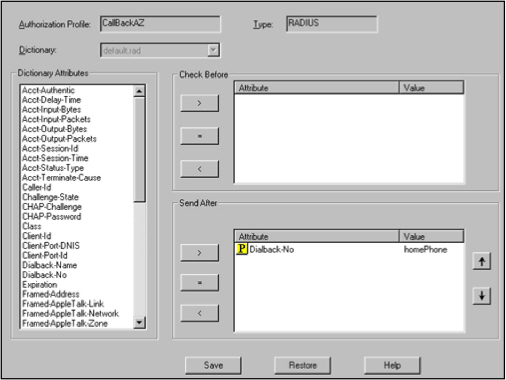 Create a New RADIUS Authorization Profile | AAA Server for Remote ...
