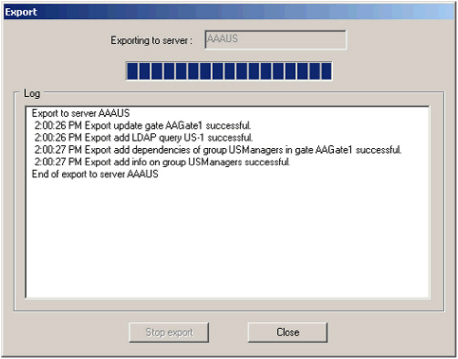 Export Data to the AAA Server(s) | AAA Server for Remote Access | HID ...