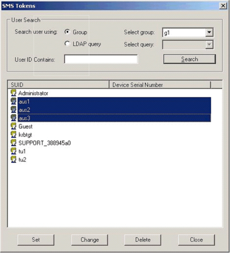 Assign an SMS Token | AAA Server for Remote Access | HID Global