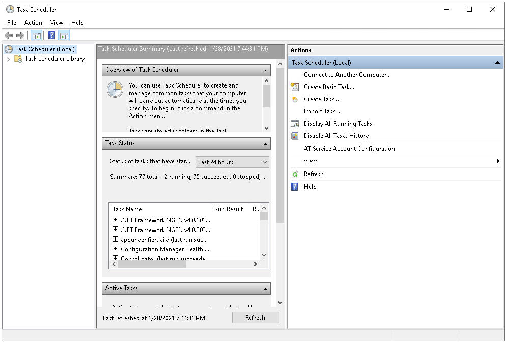 Schedule Consolidation from the Command Line | AAA Server for Remote ...