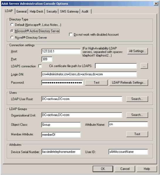 Configure the Connection to LDAP | AAA Server for Remote Access | HID ...
