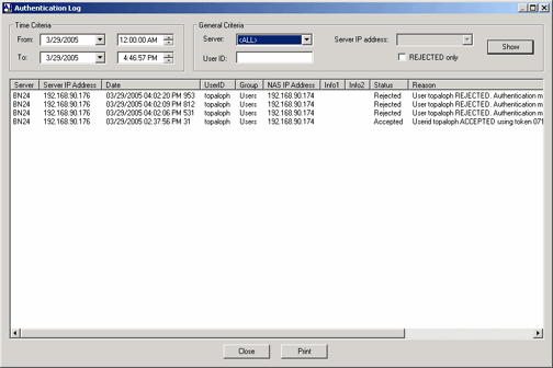 Verify the Setup | ActivID AAA Server for Remote Access | HID Global