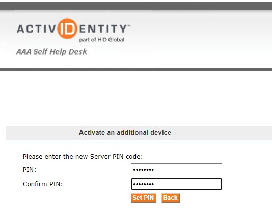 Activating and Registering HID Approve Tokens | AAA Server for Remote ...