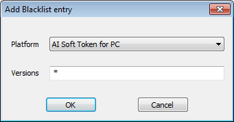 Manage the Soft Token Blacklist | ActivID AAA Server for Remote Access ...