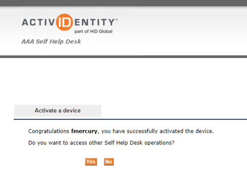 Activating and Registering HID Approve Tokens | AAA Server for Remote ...