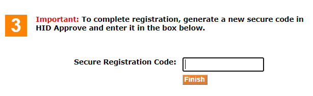 Activating and Registering HID Approve Tokens | AAA Server for Remote ...