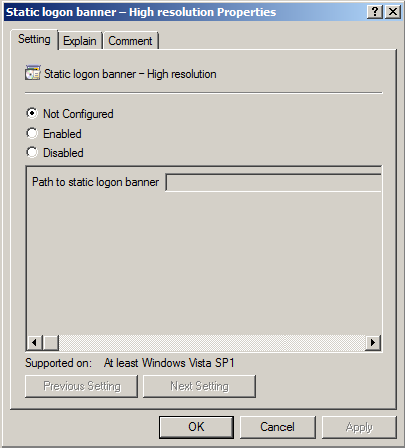 Using Active Directory Group Policy Objects on Microsoft Windows Server