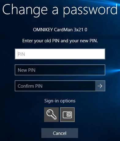 Change Your Smart Card PIN