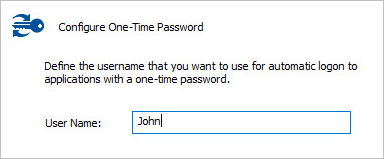 Configure Your Remote Access User Name