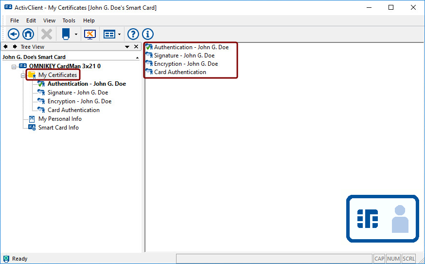 Managing User and CA Certificates