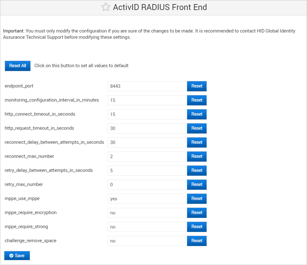 Configuring ActivID Appliance Applications | ActivID Appliance | HID Global