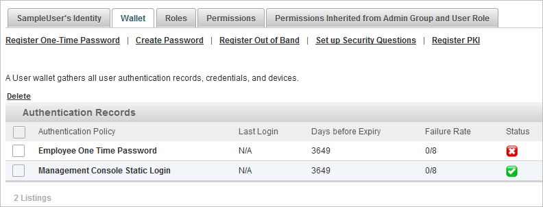 Create a Static Password | ActivID Appliance | HID Global