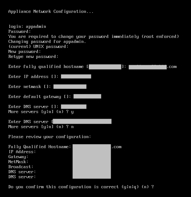 Configuring the Initial Appliance Settings | ActivID Appliance | HID Global