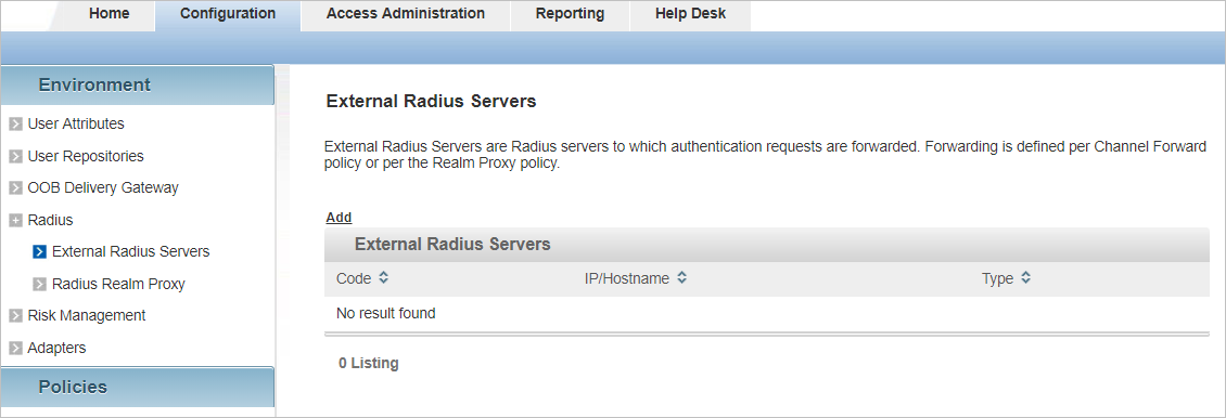 Configuring RADIUS Support | ActivID AS | HID Global