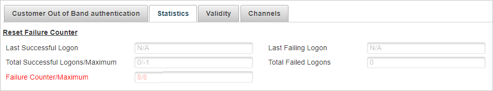 Reset the Failure Counter | ActivID AS | HID Global