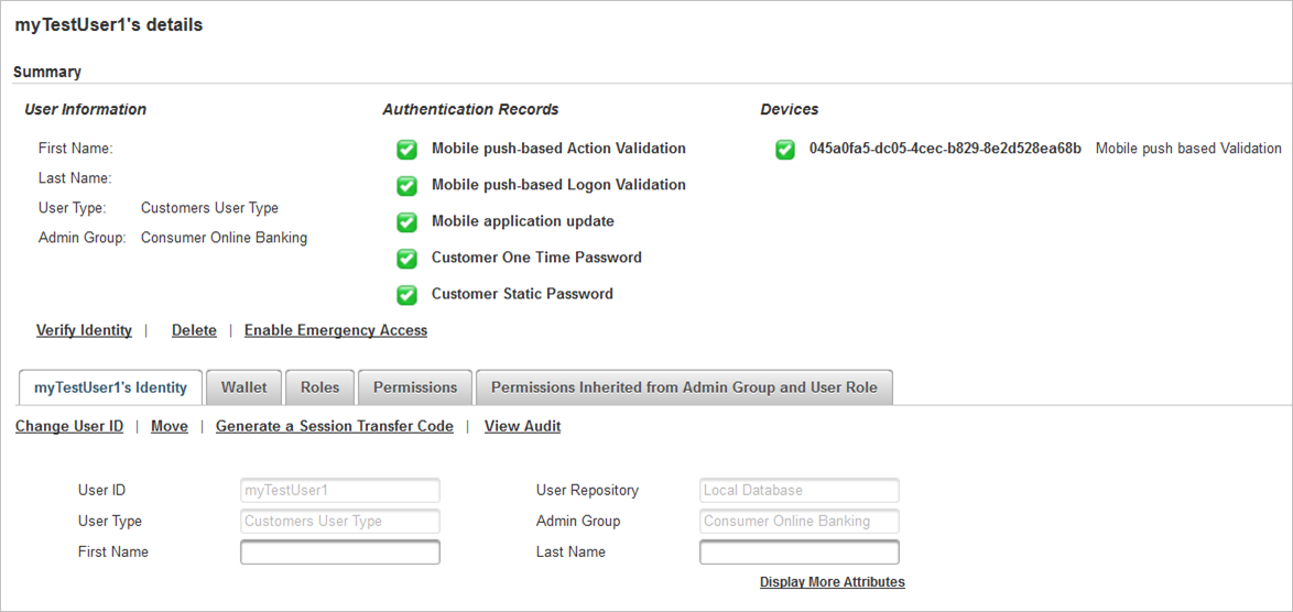 CIBA Demo Portal Sample | ActivID AS | HID Global