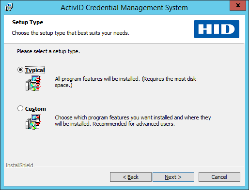 Install ActivID CMS and Its Databases | ActivID CMS | HID Global