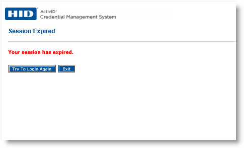 Set the Operator Portal Timeout Value | ActivID CMS | HID Global