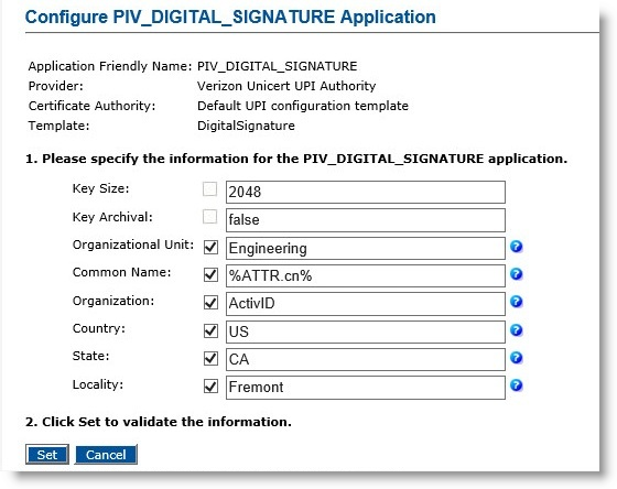 Using Verizon UniCERT UPI Certificate Authority | ActivID CMS | HID Global