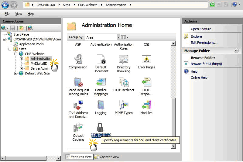 Configuring IIS 7 and IIS 8 | ActivID CMS | HID Global