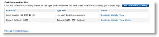 Renewing an Expired Entrust CA Certificate | ActivID CMS | HID Global