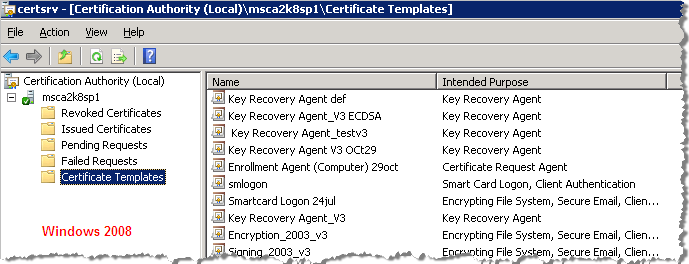 Setting Permissions for the Individual Certificate Template | ActivID ...