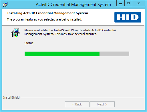 Install ActivID CMS and Its Databases | ActivID CMS | HID Global
