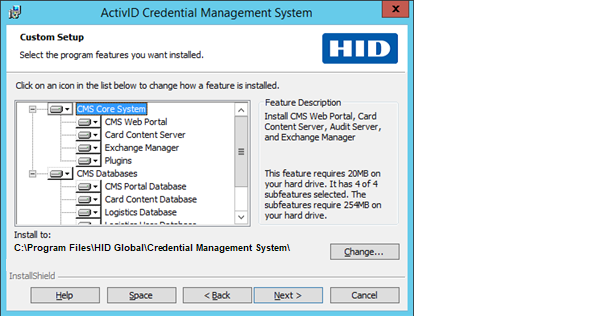 Custom Installation | ActivID CMS | HID Global