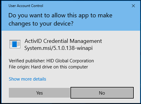 Install ActivID CMS and Its Databases | ActivID CMS | HID Global