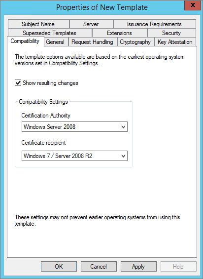 Configuring Microsoft Certificate Templates | ActivID CMS | HID Global
