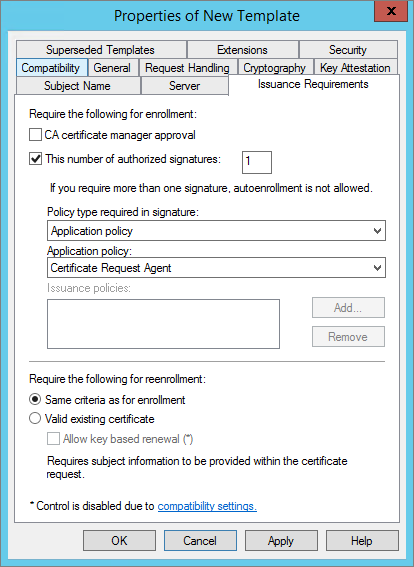 Configuring Microsoft Certificate Templates | ActivID CMS | HID Global