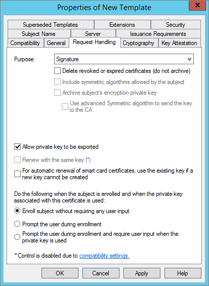 Configuring Microsoft Certificate Templates | ActivID CMS | HID Global