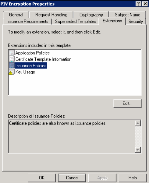 Configuring Microsoft Certificate Templates | ActivID CMS | HID Global