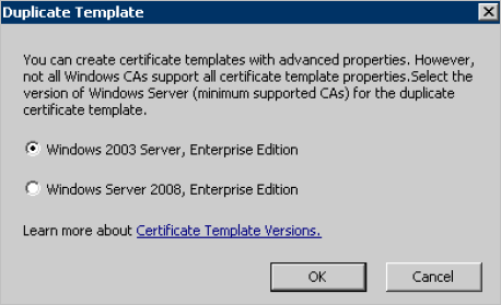 Configuring Microsoft Certificate Templates | ActivID CMS | HID Global