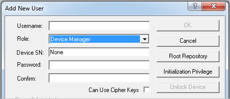 Add Console Users | ActivID Device Initialization Tool | HID Global
