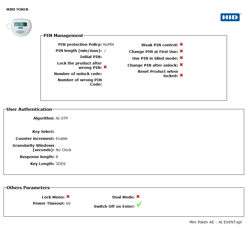 Device Initialization Profiles and Policies | ActivID Device ...