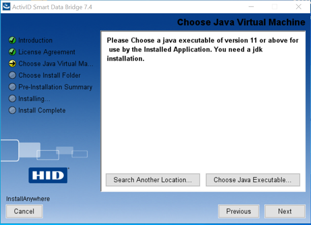 Installing the Smart Data Bridge for Windows