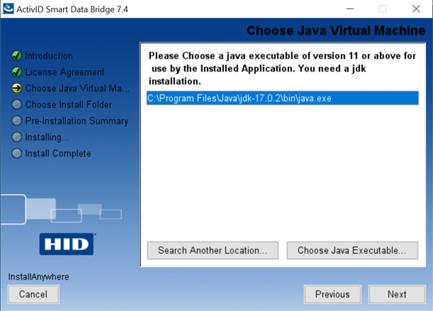 Installing the Smart Data Bridge for Windows