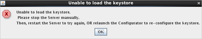 Configuring the Keystore