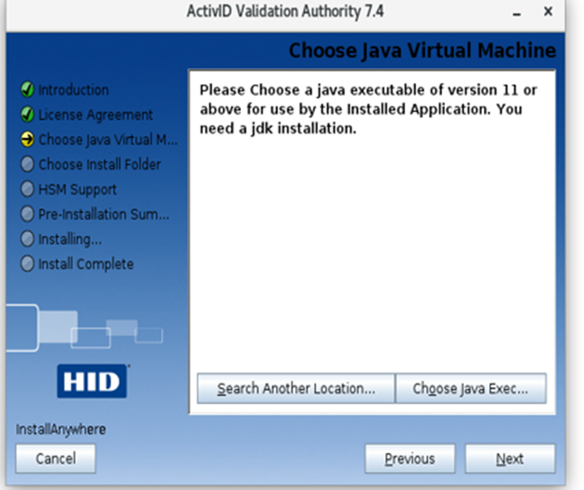 Installing Validation Authority on Linux