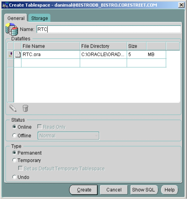 Configuring Oracle Database