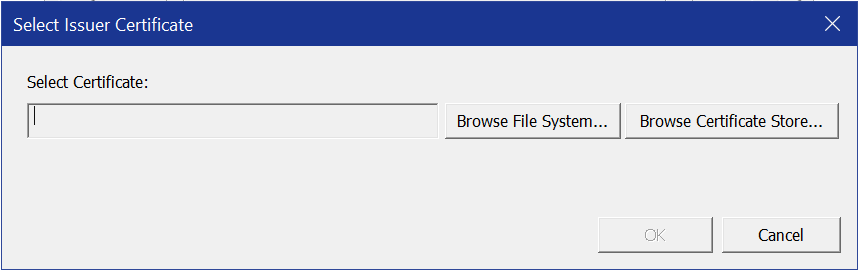 Validating Certificates