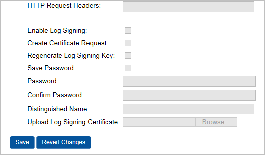Procedure 4: Configure OCSP Request Logging
