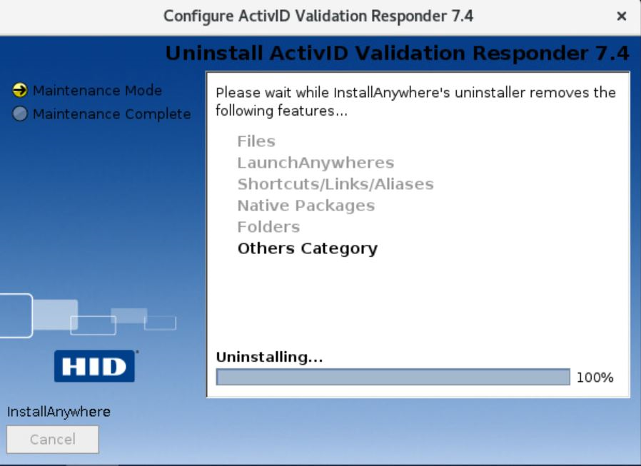Uninstalling Validation Responder on Linux