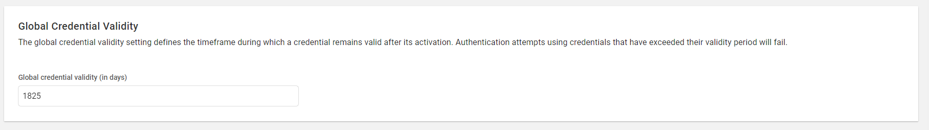Editing Credential Profiles