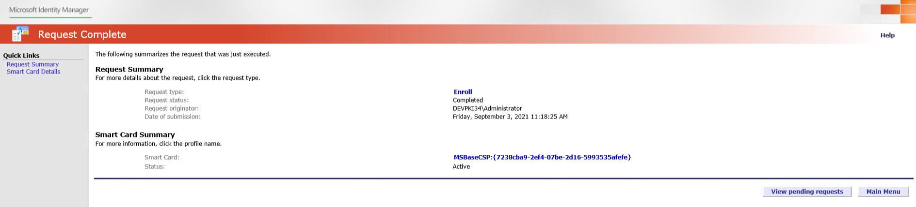 Initializing a Permanent Card Using Microsoft Identity Manager (MIM)
