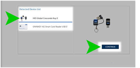 Resetting your Device | HID Crescendo Management Tool | HID Global