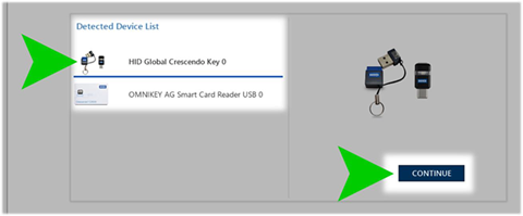 Unlocking your PIN | HID Crescendo Management Tool | HID Global