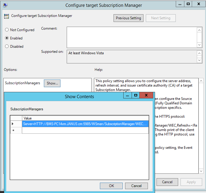 Setting up the DigitalPersona Event Collector | DigitalPersona AD | HID ...