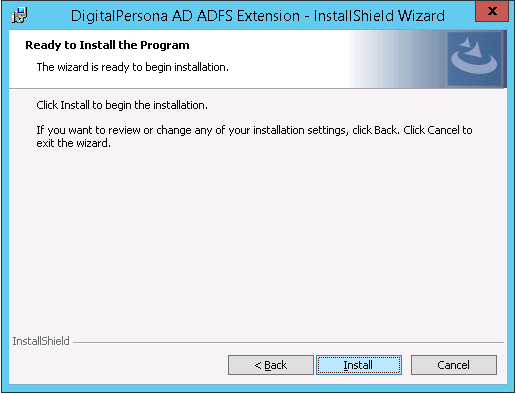 Integrating the DigitalPersona ADFS Extension | DigitalPersona AD | HID ...